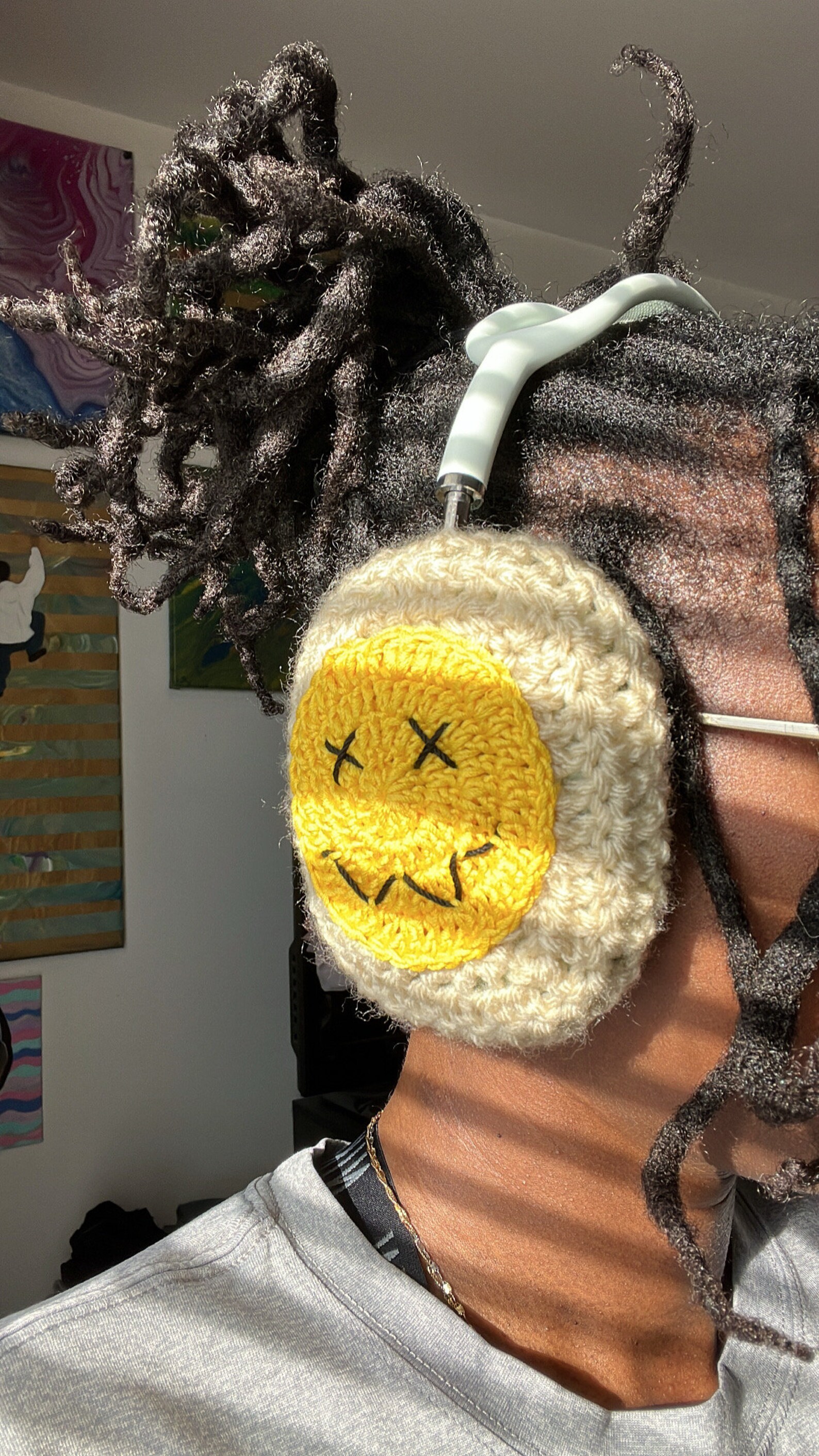 Wiggly Smiley Face Apple AirPod Max Covers - Etsy