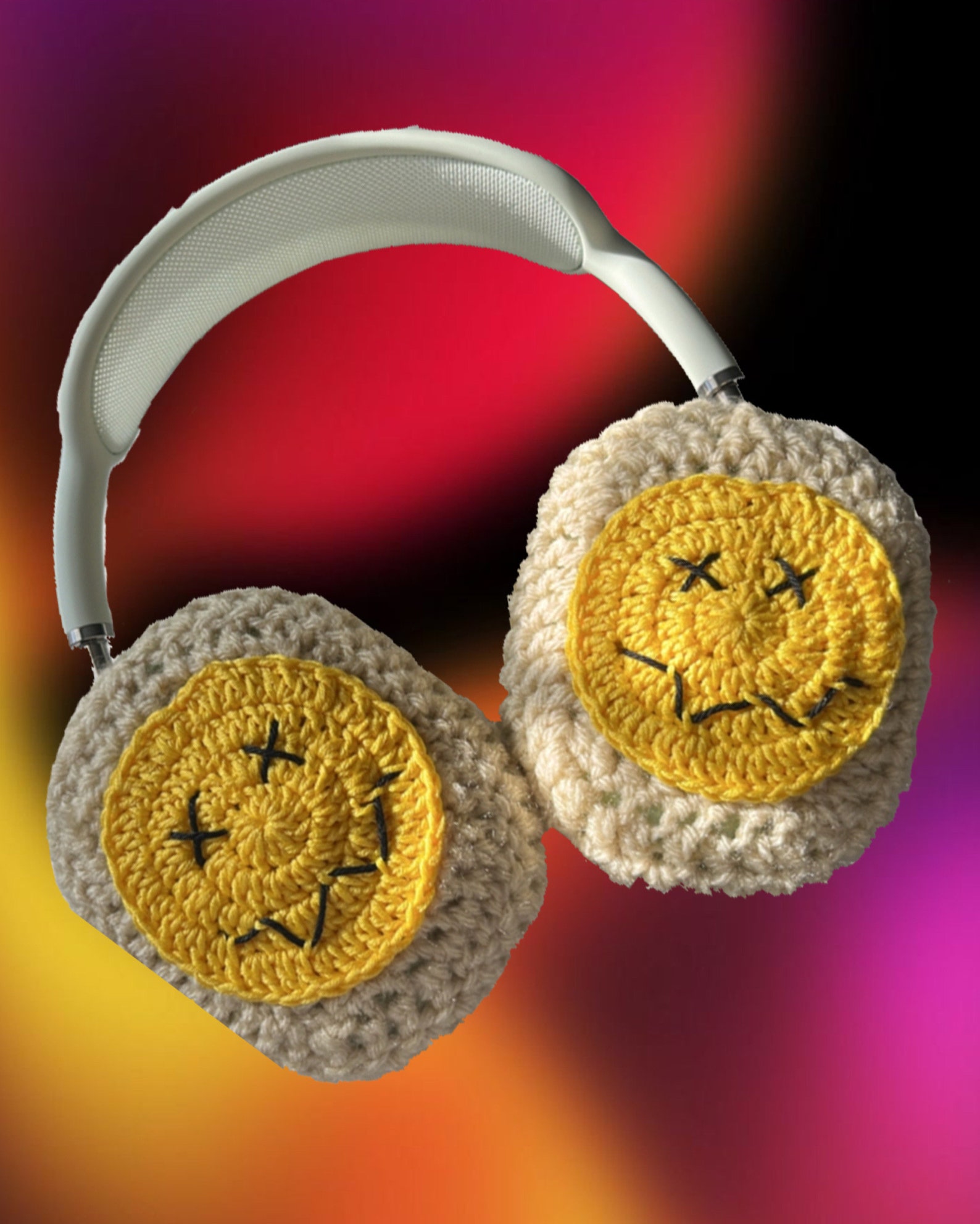 Wiggly Smiley Face Apple AirPod Max Covers - Etsy