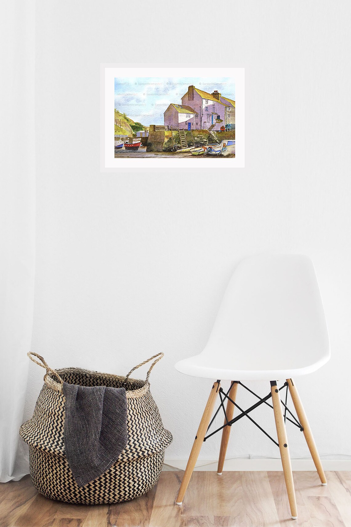 036 Polperro. A Print of My Original Watercolour Painting of Polperro ...