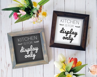 Display Only Sign - Etsy