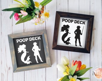 Poop Deck Sign - Etsy
