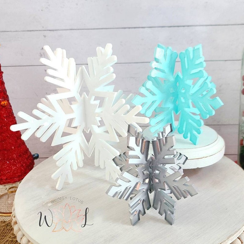 Snowflake Decor - Etsy