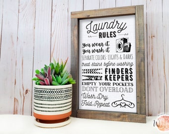 Funny Room Rules - Etsy