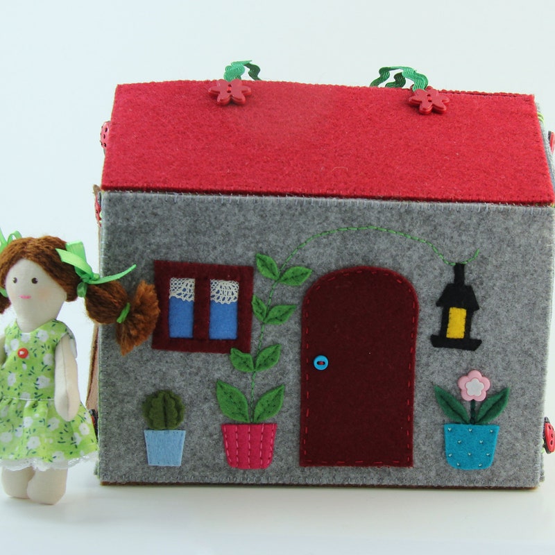 Felt Doll House - Etsy