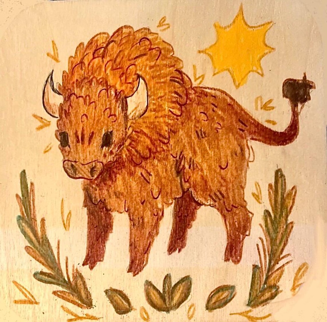 Buffalo Art Print- Custom Printed to Order! - Etsy