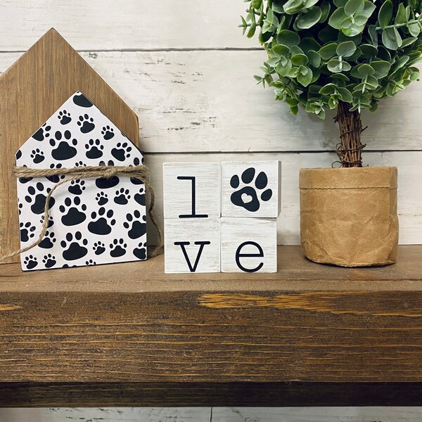 Distressed Blocks - Etsy