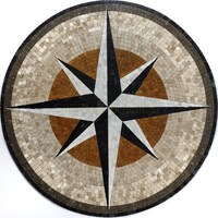 Cecily Pattern Marble Mosaic Tile - Etsy