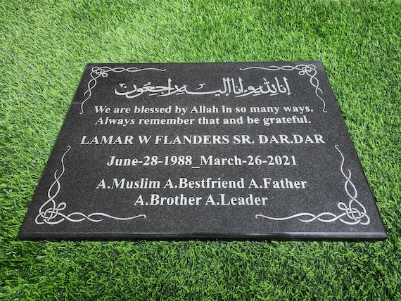 Islamic Grave Markers ISLAMIC HEADSTONE SERVICE Custom Islamic