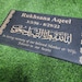 Islamic Muslim Memorial Human Grave Marker Black Granite Engraved ...