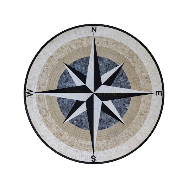 Compass Rose Inlay - Etsy