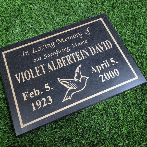 Engraved Granite - Etsy