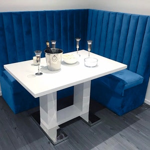 Custom Channel Tufted Banquette - Etsy