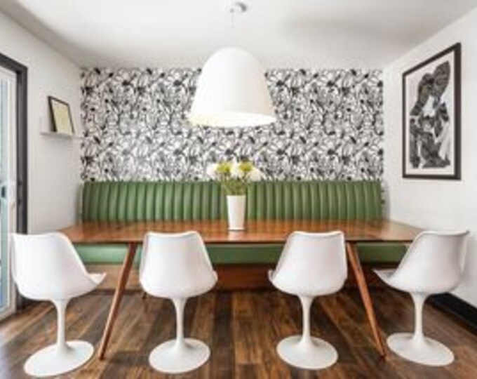 Custom Channel Tufted Banquette - Etsy