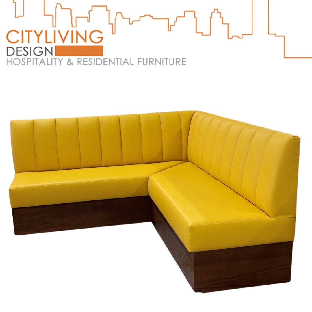 Custom Channel Tufted Banquette Seating - Etsy