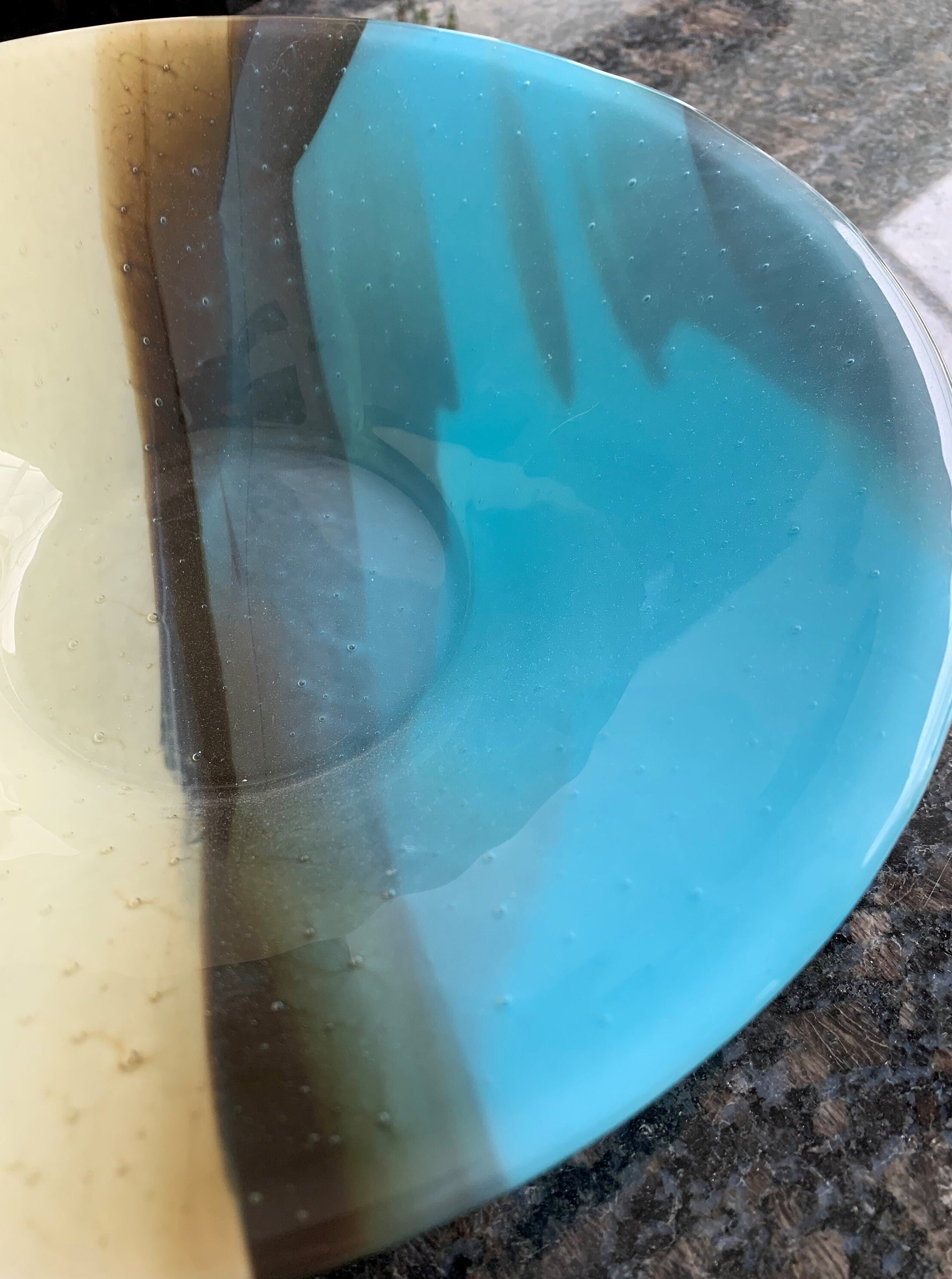 Beautiful, Fused Glass Bowl Made With Bullseye Limited Edition Glass - Etsy