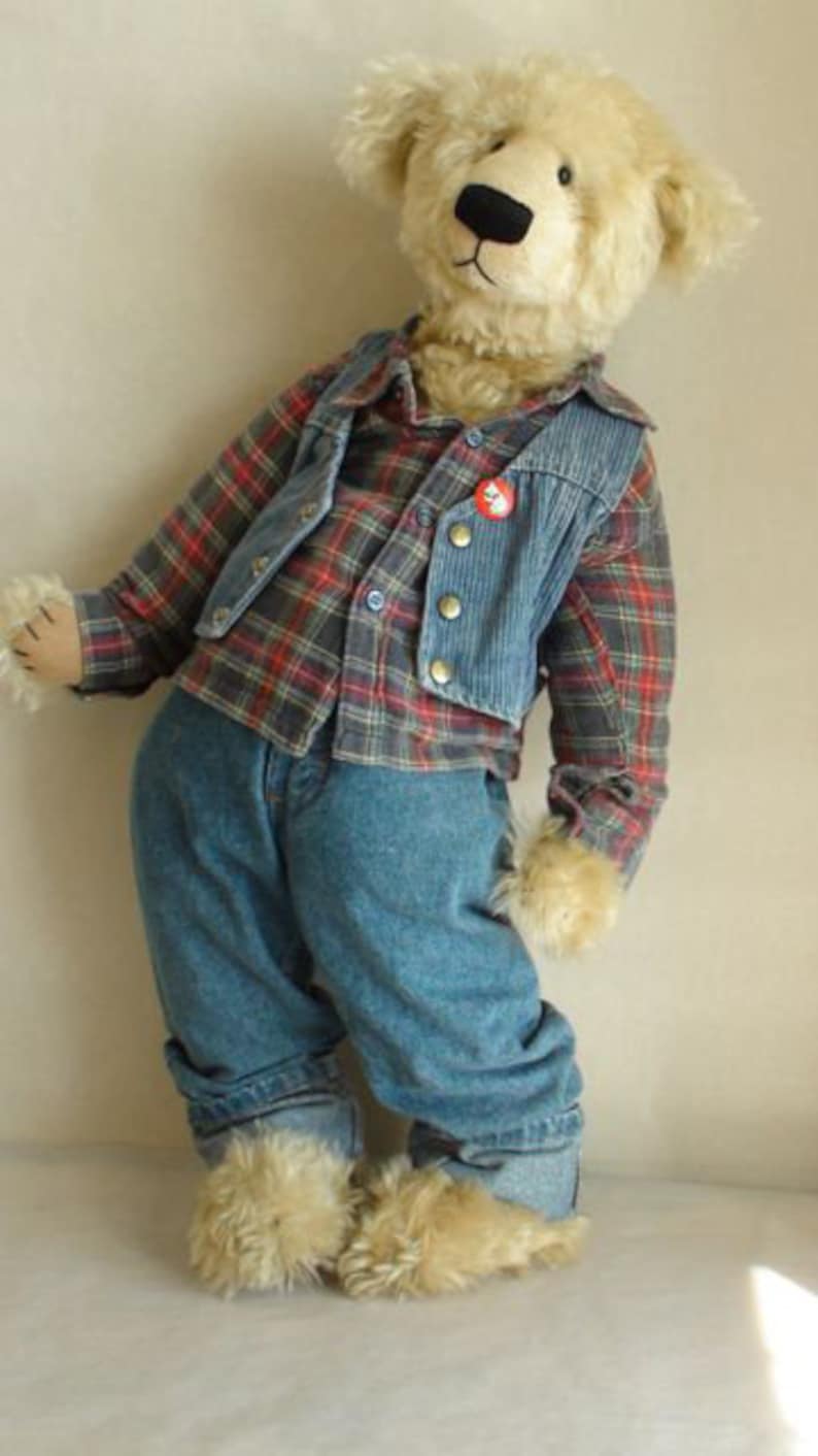 Wayfarer Bears, 'ralph Waldo Emerson', by Patricia Gye, OOAK Artist ...