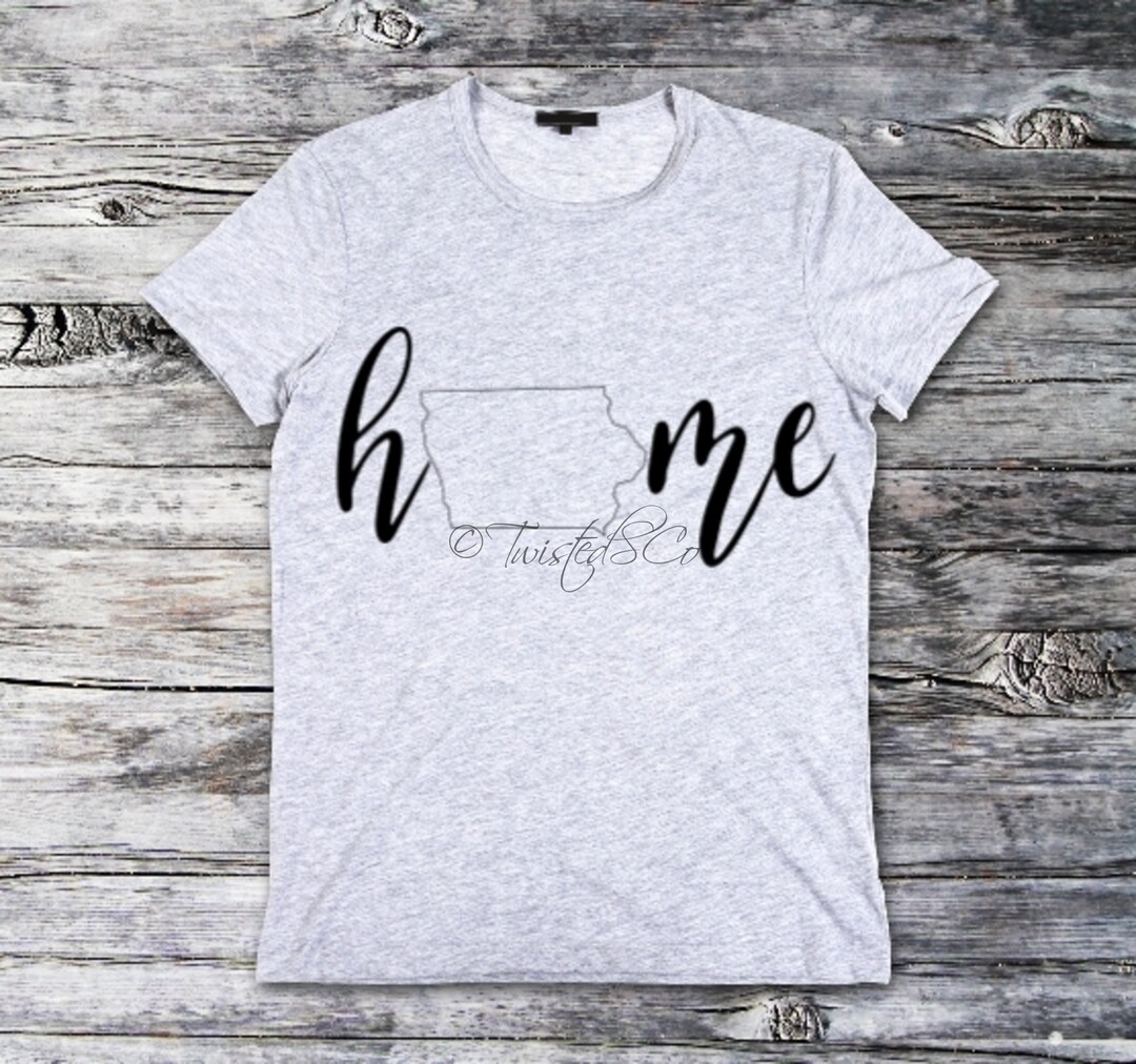 Iowa Home PNG/JPG Download - Etsy