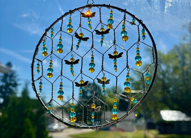 Custom Chicken Wire Suncatcher - Etsy