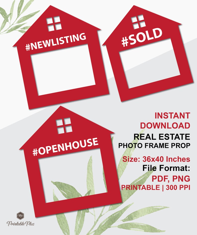 Real Estate Photo Props - Realtor Photo Prop - Realtor Photo Booth ...