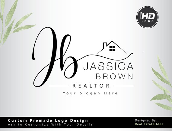 Modern Real Estate Logo Realtor Logo Modern Realtor Logo | Etsy