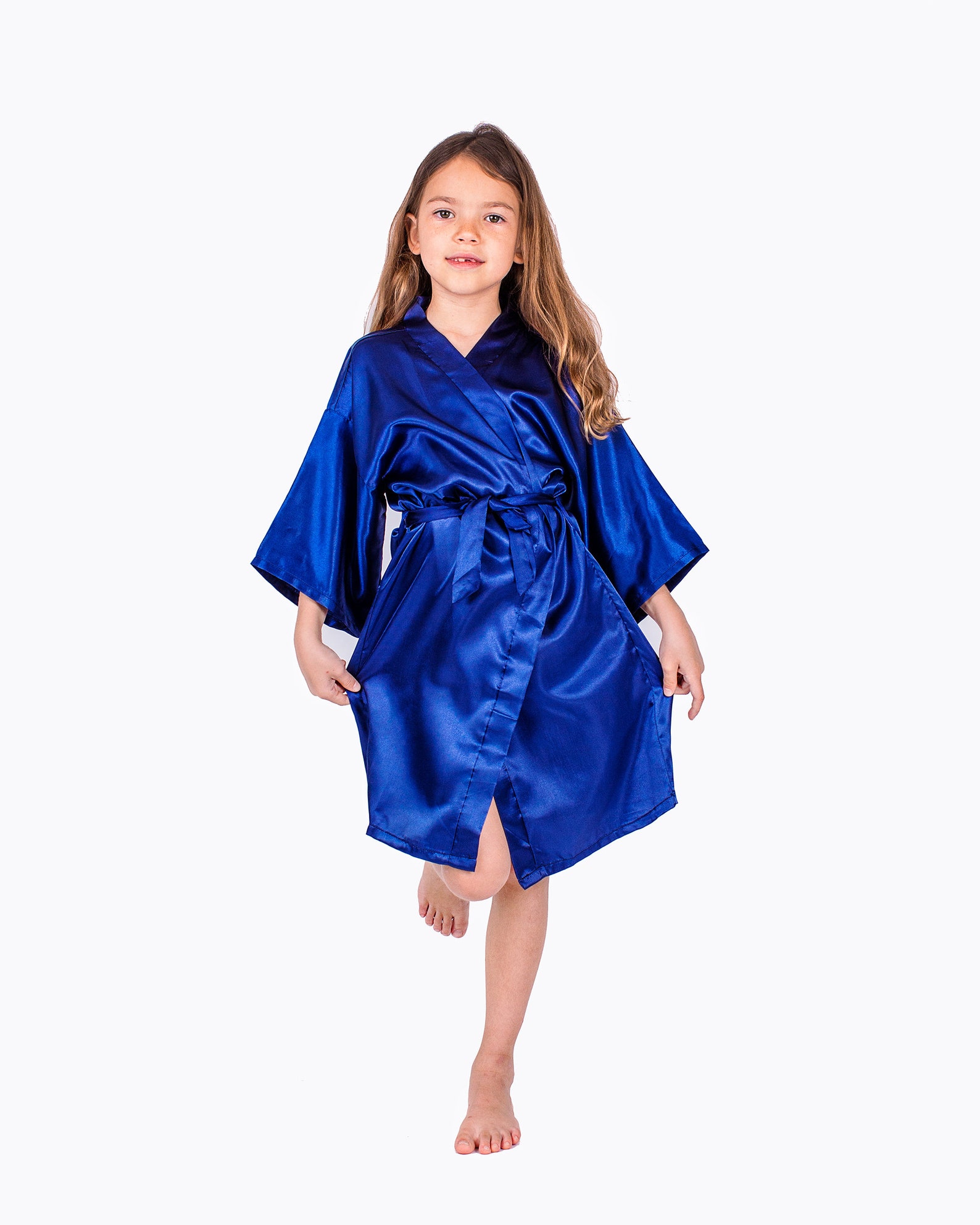 50% OFF Kids Satin Robes Spa Party Satin Robes for Girls | Etsy
