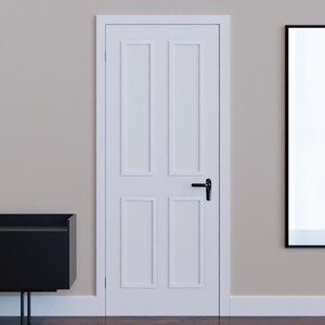 Four-piece Self Adhesive Door Moulding Kit | Get the High-end Designer ...