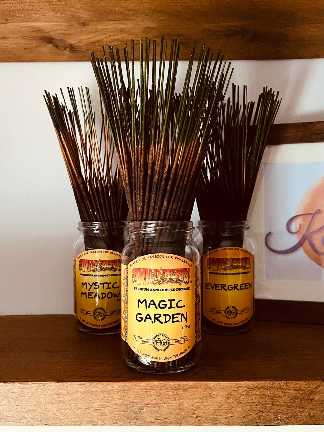 MAGIC GARDEN Wildberry Incense 10 X Luxury Hand Dipped 11 - Etsy