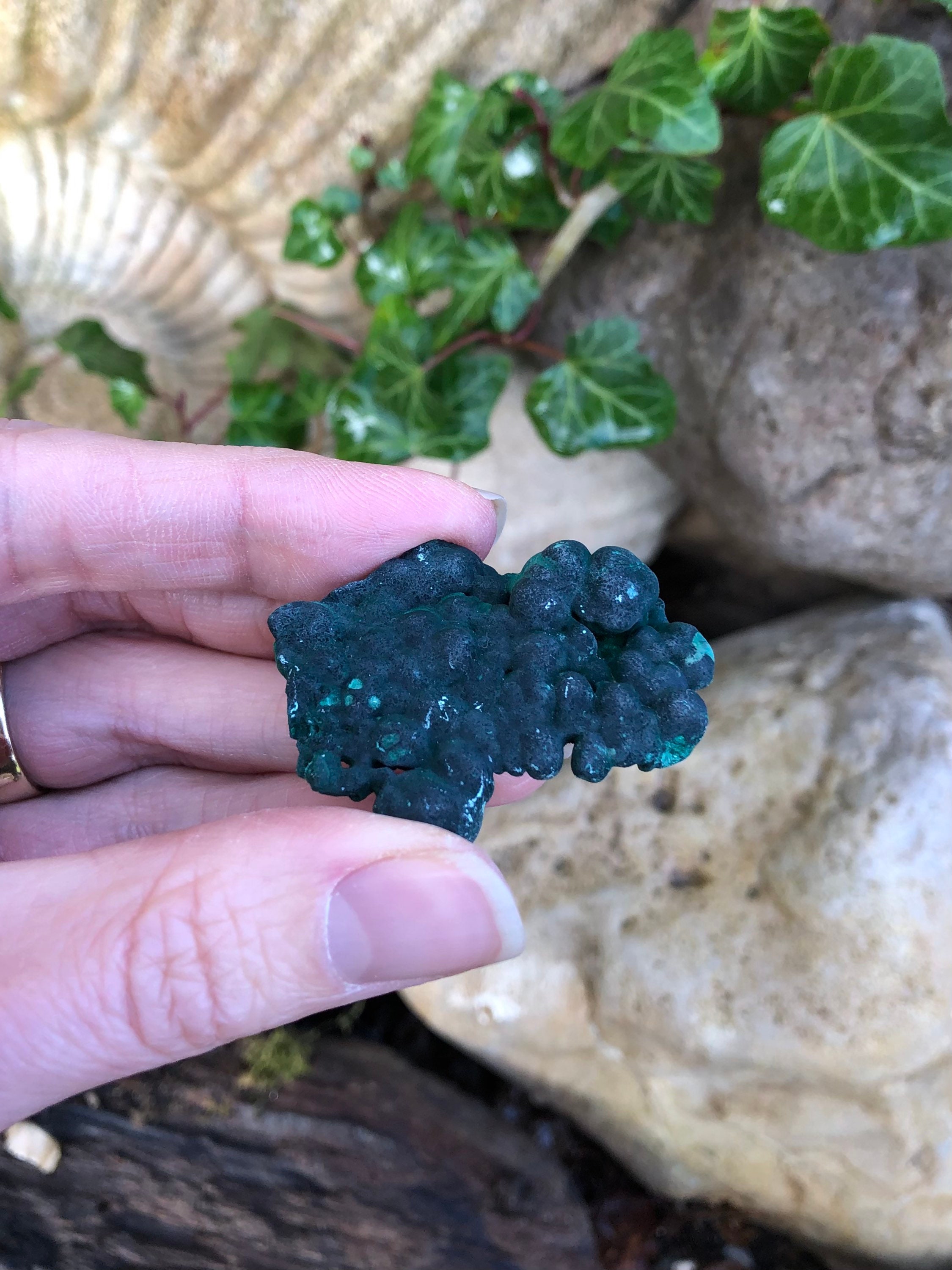 Raw Velvet Malachite Specimen Crystal Grade A Gemstone Rough | Etsy