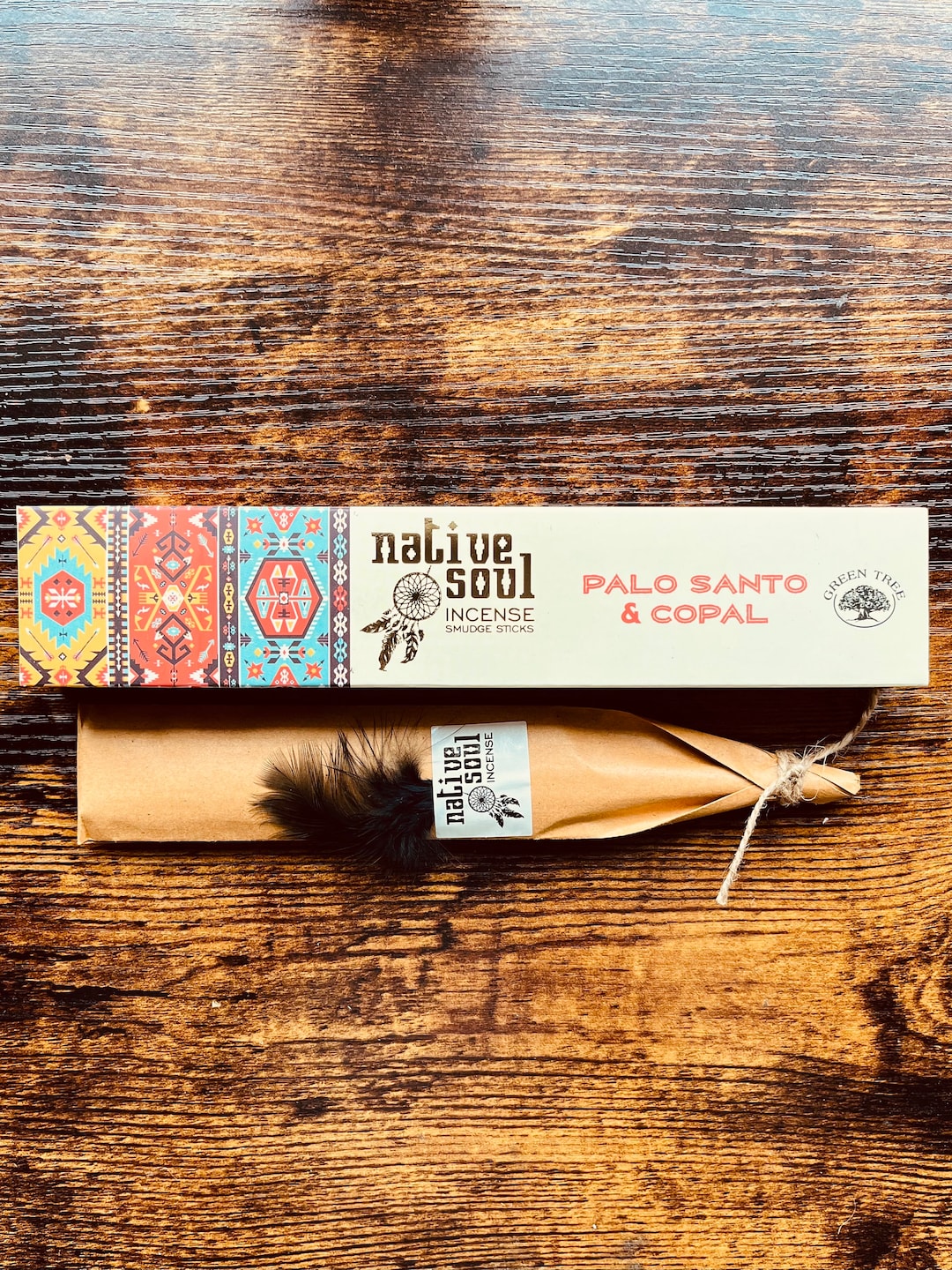 PALO SANTO & COPAL Native Soul Incense Indian Hand Rolled Incense ...