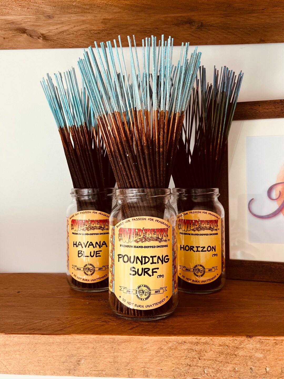 POUNDING SURF Wildberry Incense 10 X Luxury Hand Dipped 11 Traditional ...