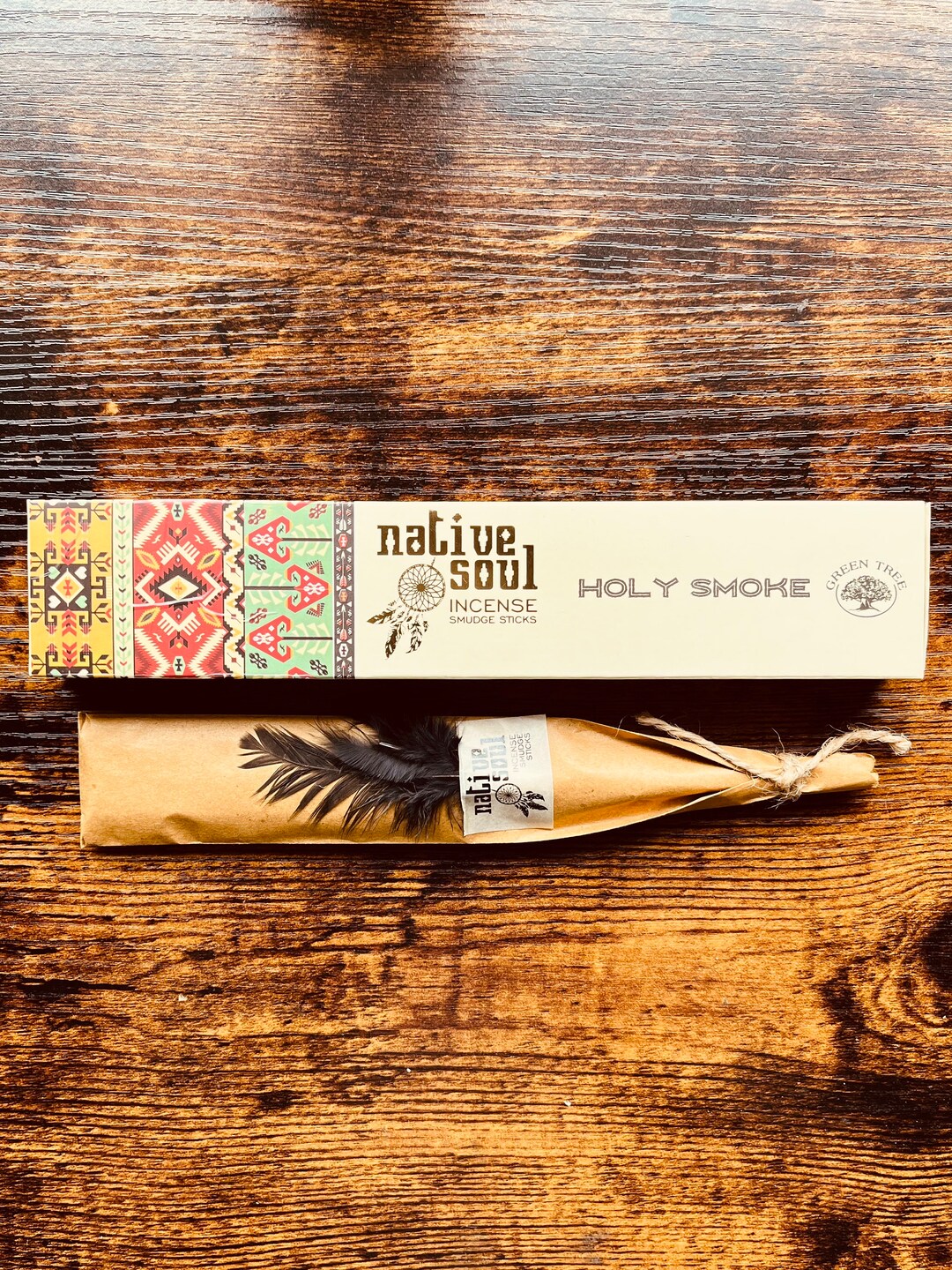 HOLY SMOKE Native Soul Incense Indian Hand Rolled Incense Smudge Sticks ...