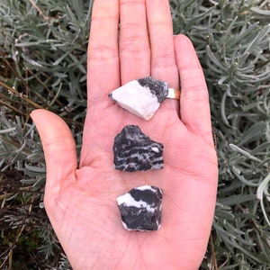 Raw Zebra Jasper Crystal Healing Rough Gemstone Reiki YIN YANG | Etsy