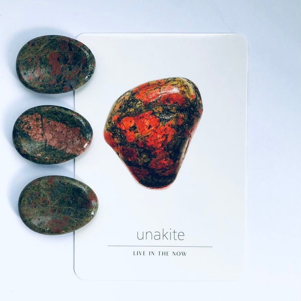 Unakite Jasper - Etsy