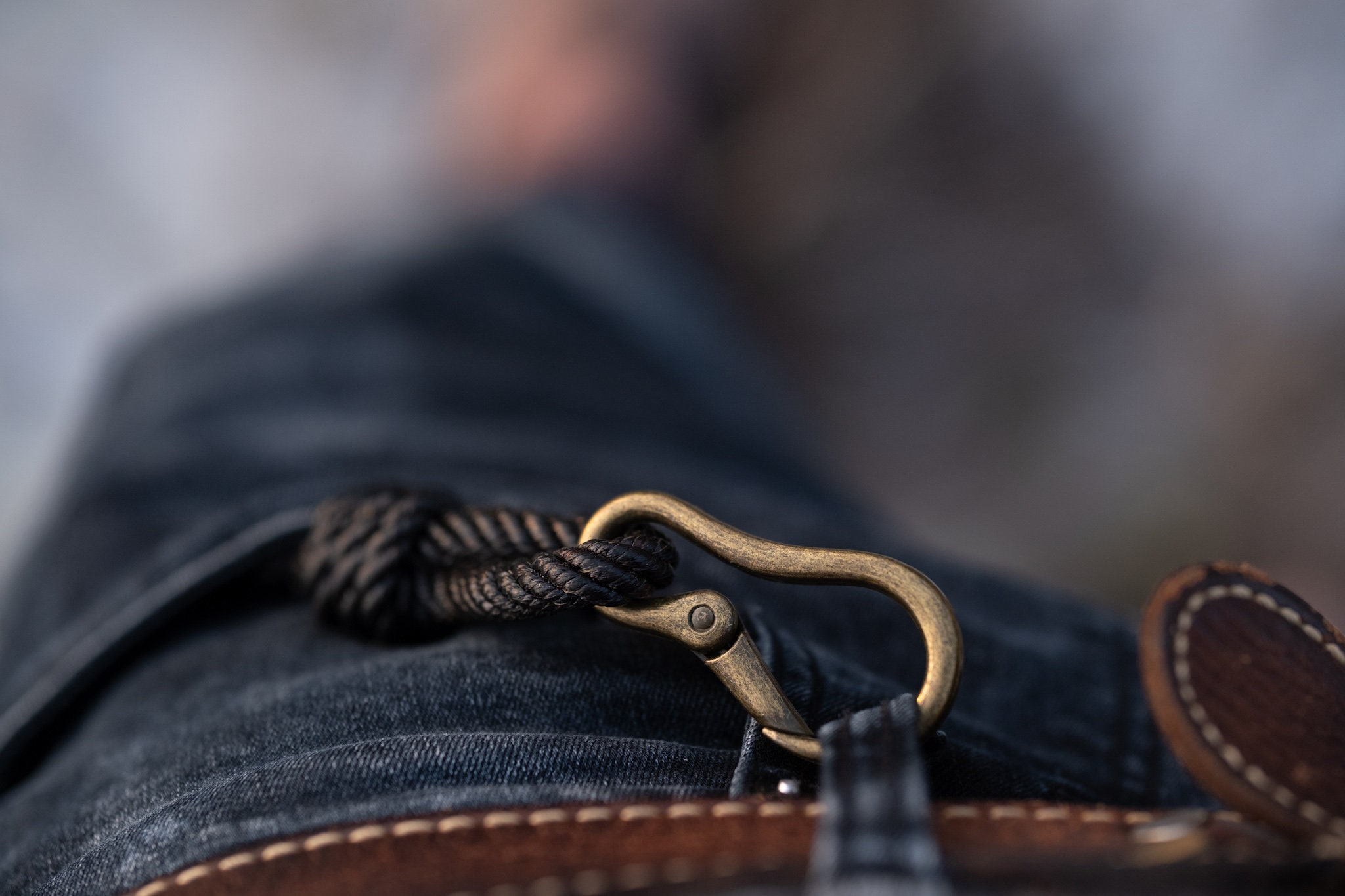 Classic Keychains with Brass Hardware - Etsy