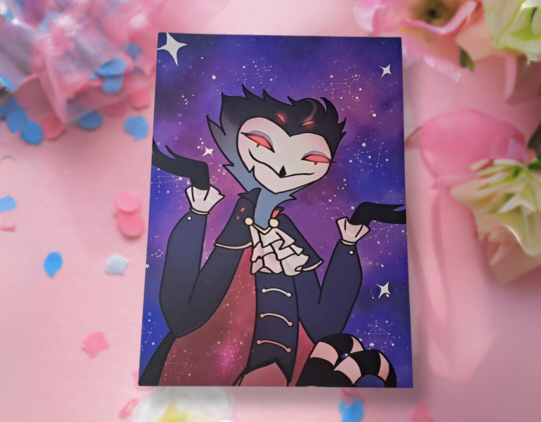 Stolas Art Print - Demon Illustration, Animated TV Show Artwork, Stolas ...