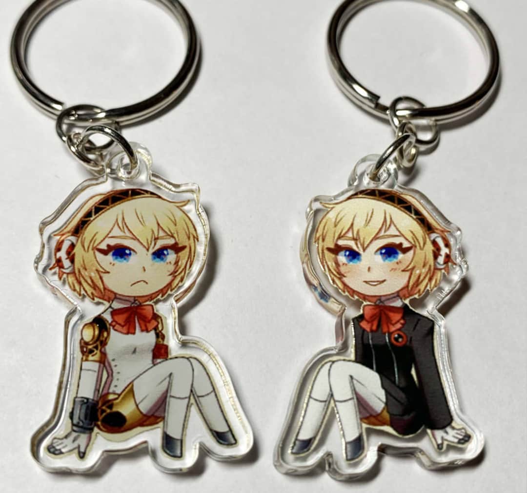 Persona 3 Aigis 1.5" Double Sided Acrylic Charm - Etsy