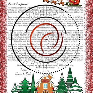 Is Santa Real - Explaining Santa to Your Child - EDITABLE *digital ...