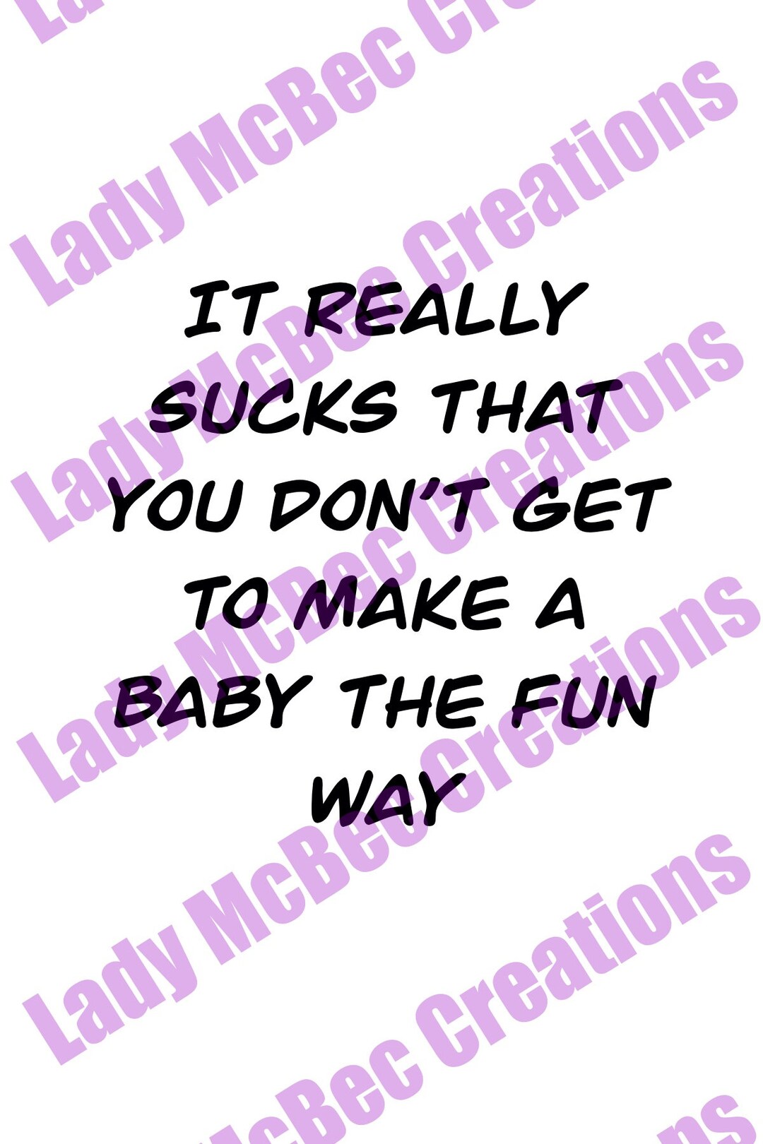 Infertility Sucks! Support Card - DIGITAL DOWNLOAD - Etsy