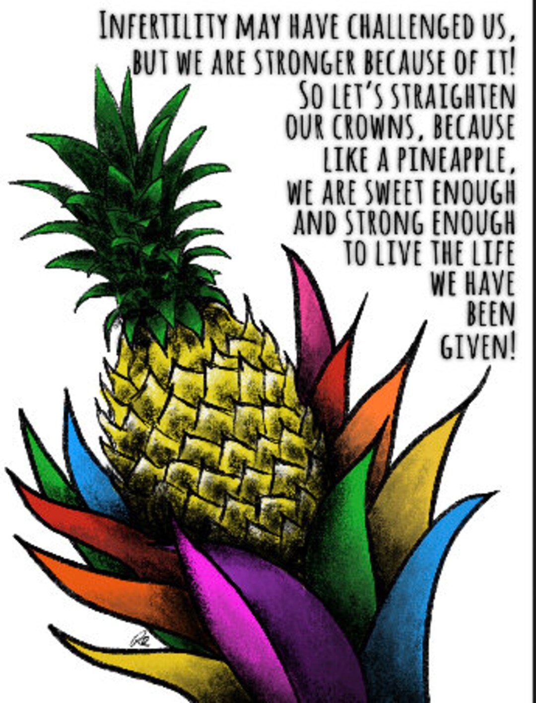 Infertility Support Card - DIGITAL DOWNLOAD - Etsy