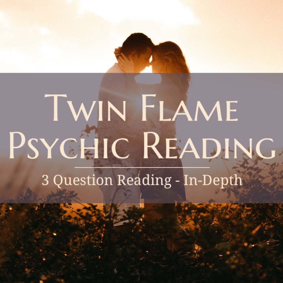 Psychic Reading Love - Twin Flame In-depth Reading - 3 Questions - Etsy