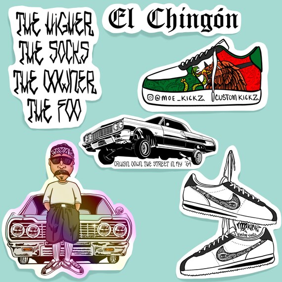 Chingon Sticker Pack - Etsy