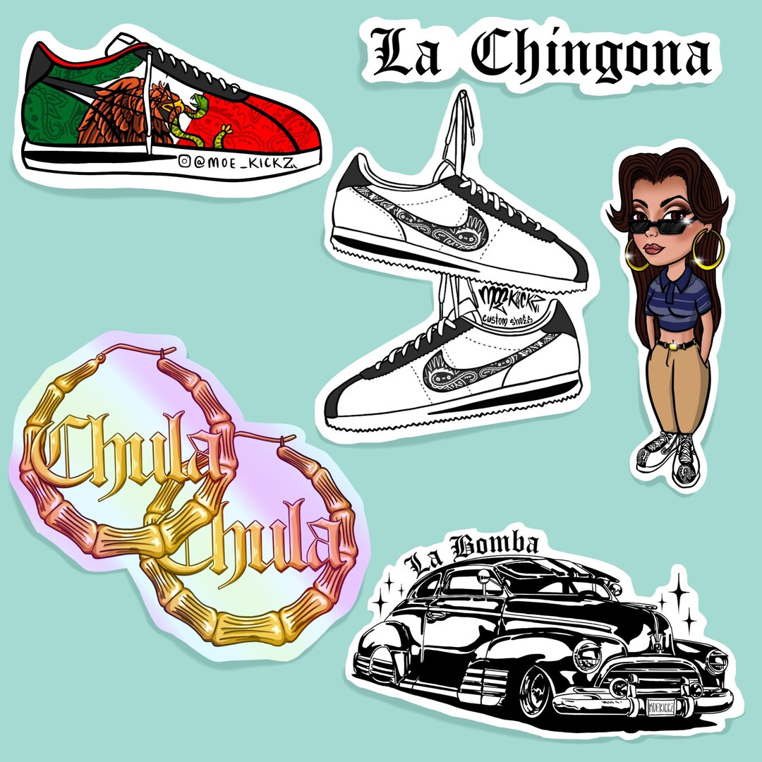 Chingona Sticker Pack - Etsy