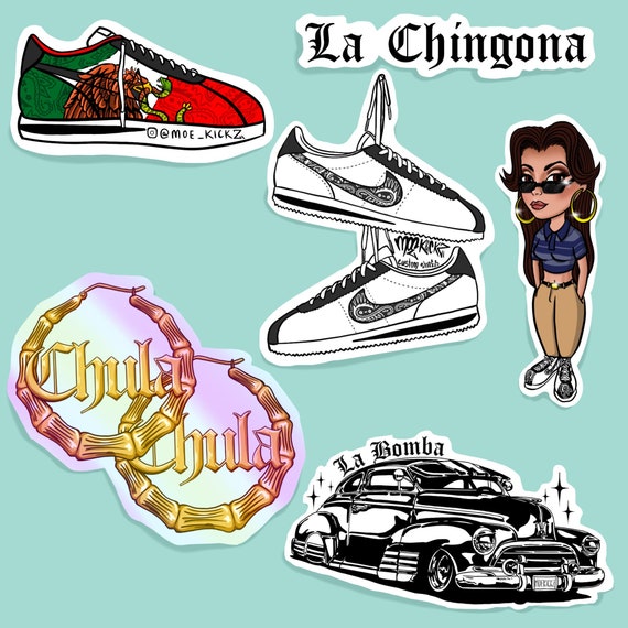 Chingona Sticker Pack - Etsy