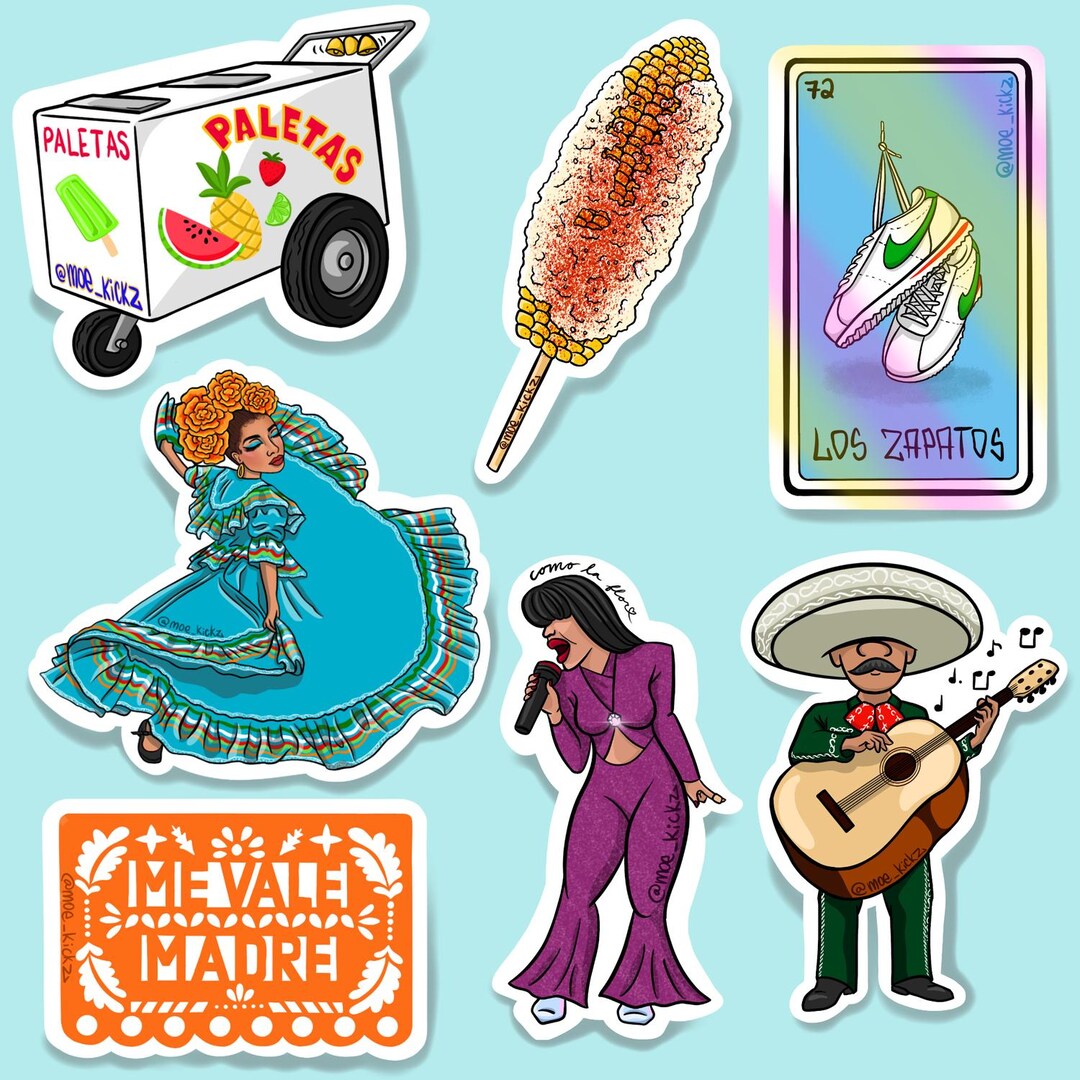Mexicano Sticker Pack - Etsy