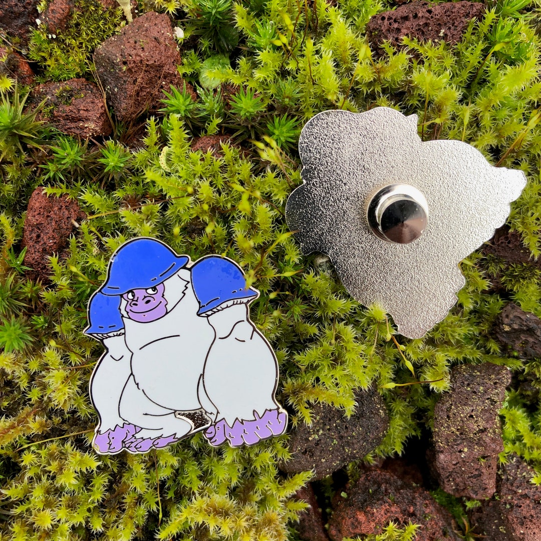 APE Mushroom Enamel Pin With Locking Pin Backing - Etsy