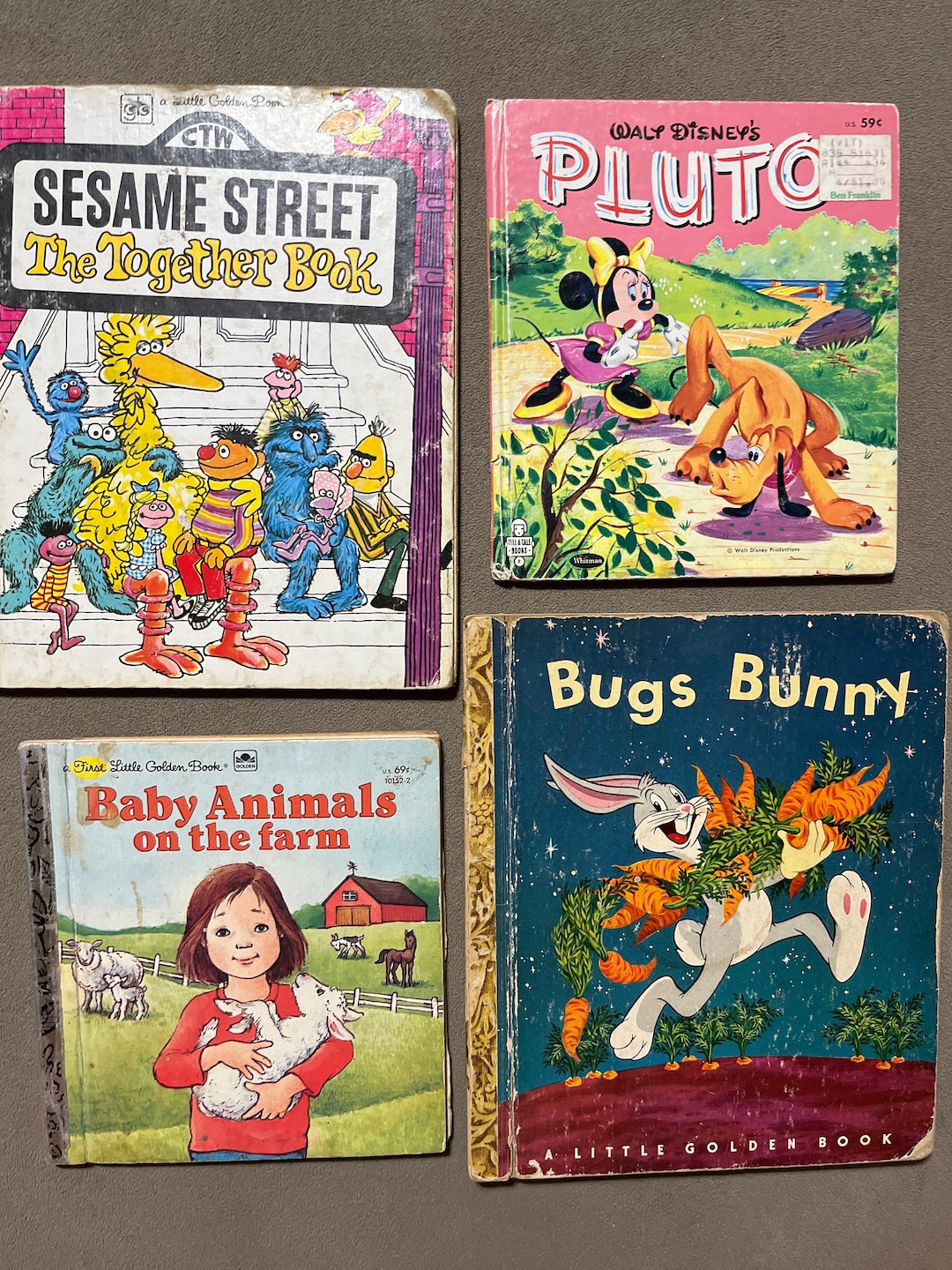 Vintage 1950s Childrens Books Golden Books - Etsy