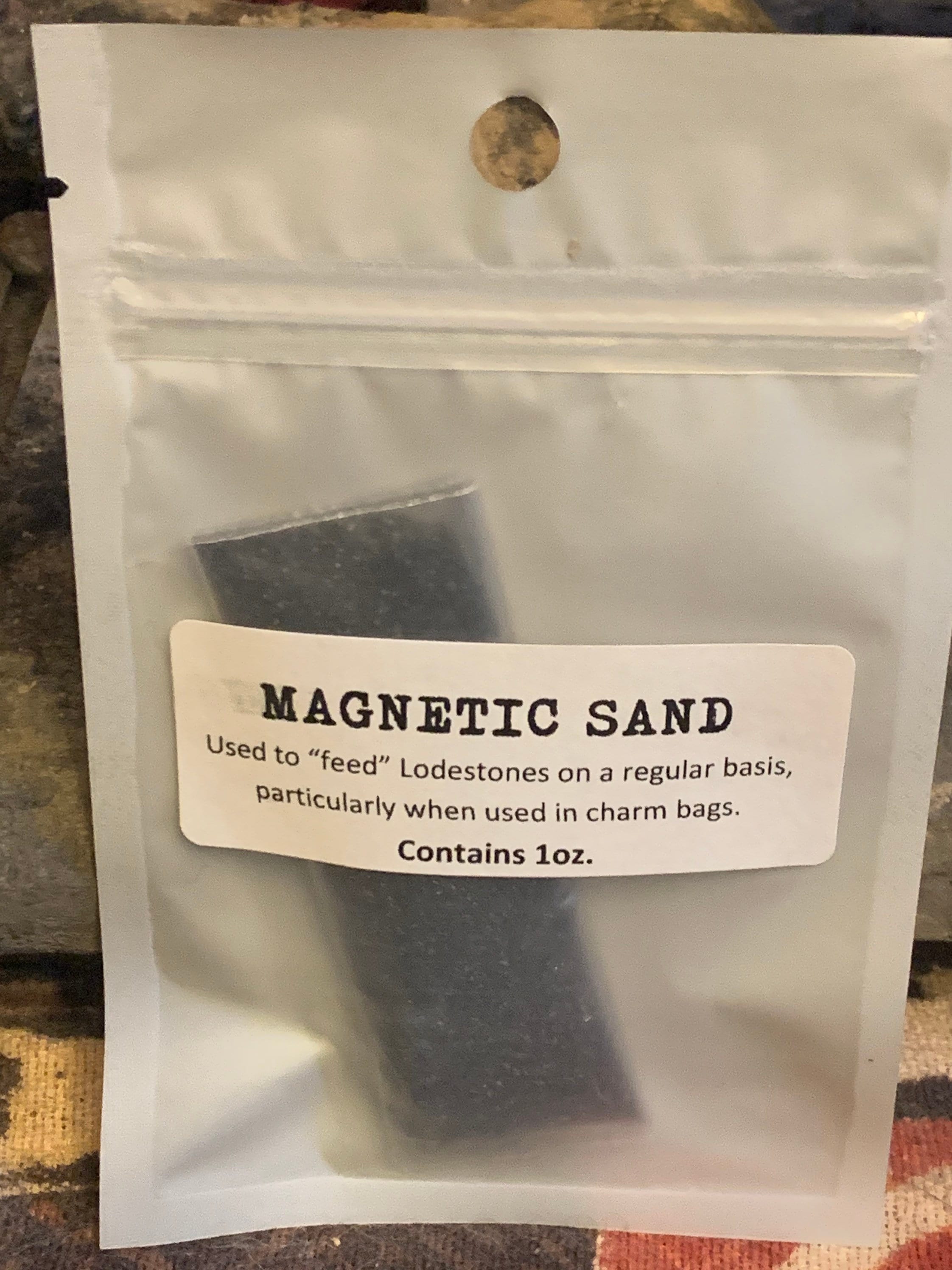 Magnetic Sand for Ritual Use Feeding Loadstones Crystals - Etsy