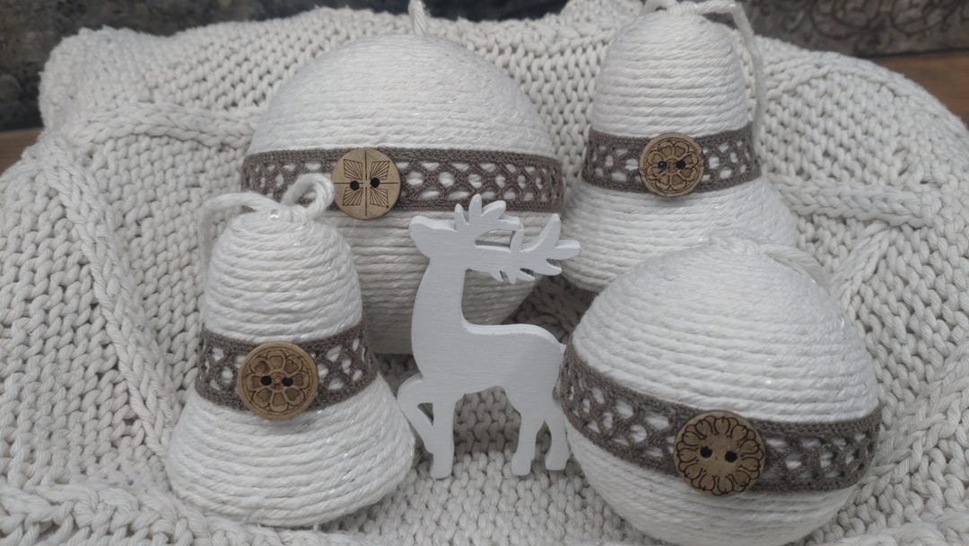 String Christmas Baubles for the Christmas Tree Christmas Gift ...