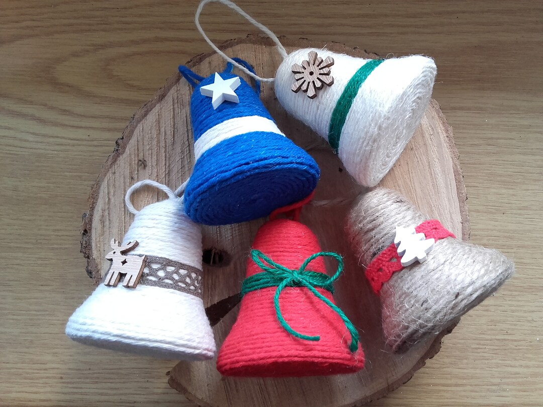 Bells Bells Christmas Decorations String String - Etsy