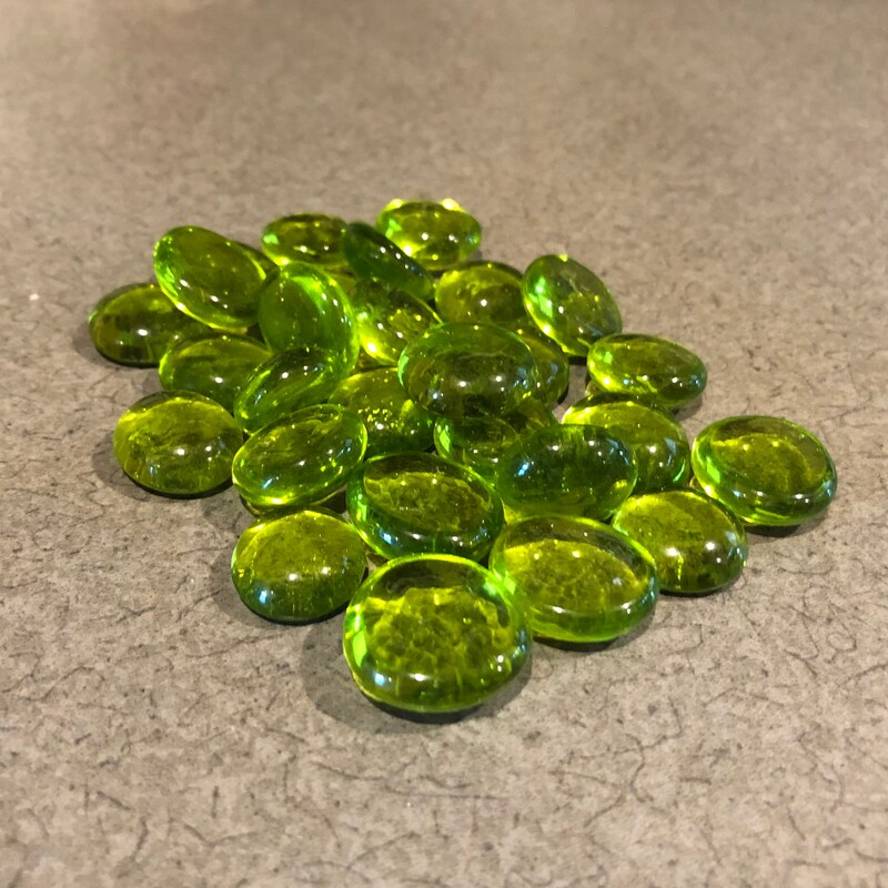 Lime Green Glass - Etsy